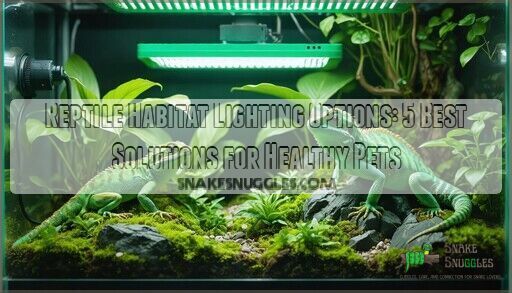 Reptile Habitat Lighting Options: 5 Best Solutions for Healthy Pets