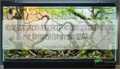 Safe Climbing Branches Snake Habitat: 6 Best Options Reviewed 2025