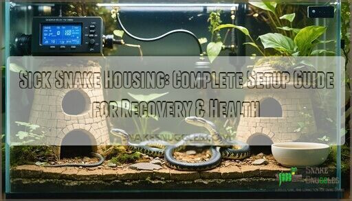 Sick Snake Housing: Complete Setup Guide for Recovery & Health