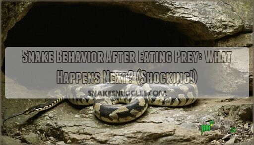 Snake Behavior After Eating Prey: What Happens Next? (Shocking!)