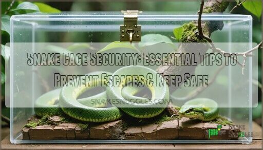 Snake Cage Security: Essential Tips to Prevent Escapes & Keep Safe
