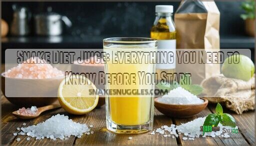 Snake Diet Juice: Everything You Need to Know Before You Start