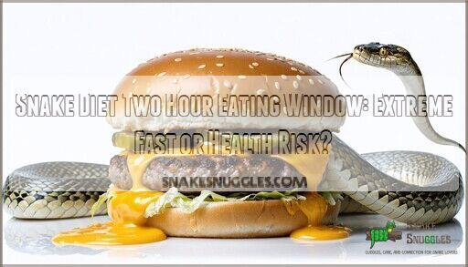 Snake Diet Two Hour Eating Window: Extreme Fast or Health Risk?