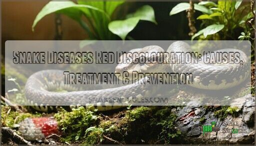 Snake Diseases Red Discolouration: Causes, Treatment & Prevention