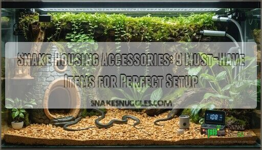 Snake Housing Accessories: 9 Must-Have Items for Perfect Setup