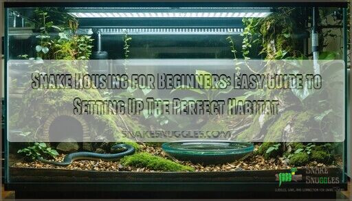 Snake Housing for Beginners: Easy Guide to Setting Up The Perfect Habitat