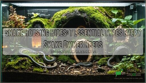 Snake Housing Hides: 7 Essential Types Every Snake Owner Needs