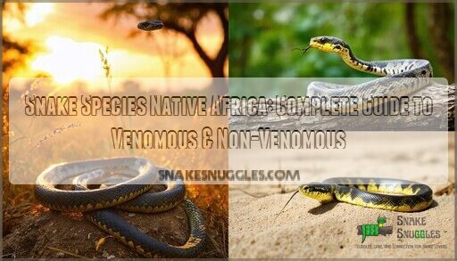 Snake Species Native Africa: Complete Guide to Venomous & Non-Venomous