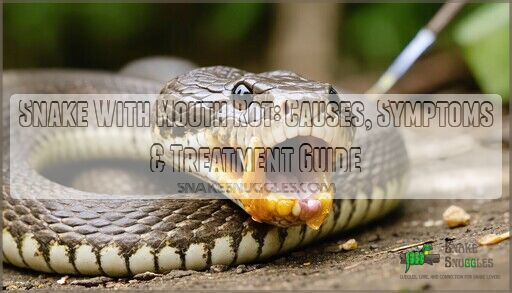 Snake With Mouth Rot: Causes, Symptoms & Treatment Guide