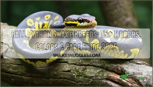 Ball Python Snake Breeds: 75+ Morphs, Colors & Care Guide 2025