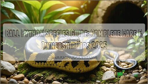 Ball Python Species Guide: Complete Care & Ownership Tips 2025