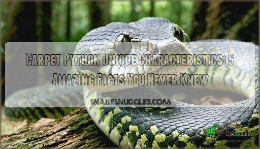 Carpet Python Unique Characteristics: 5 Amazing Facts You Never Knew