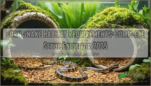 Corn Snake Habitat Requirements: Complete Setup Guide for 2025
