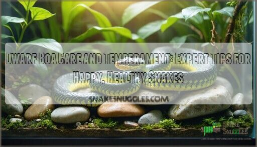Dwarf Boa Care and Temperament: Expert Tips for Happy, Healthy Snakes
