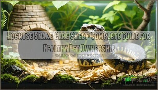 Hognose Snake Care Sheet: Complete Guide for Healthy Pet Ownership