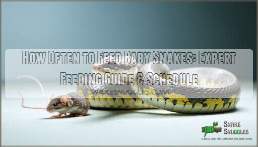 How Often to Feed Baby Snakes: Expert Feeding Guide & Schedule
