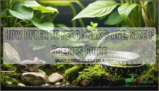 How Often to Feed Snake: Age, Size & Species Guide