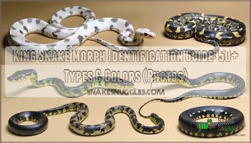 King Snake Morph Identification Guide: 50+ Types & Colors (Photos)