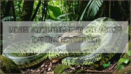 Largest Snake Breeds in The World: Giants That Will Blow Your Mind