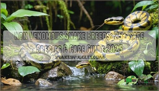 Non Venomous Snake Breeds: 25+ Safe Species & Care Guide 2025