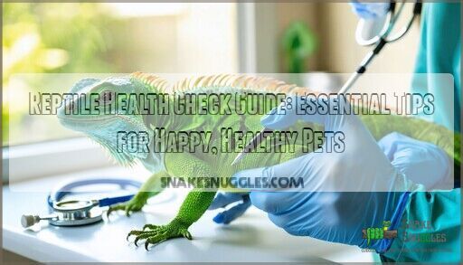 Reptile Health Check Guide: Essential Tips for Happy, Healthy Pets