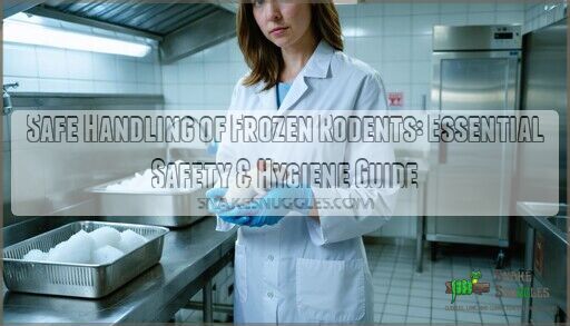 Safe Handling of Frozen Rodents: Essential Safety & Hygiene Guide