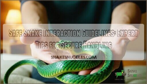 Safe Snake Interaction Guidelines: Expert Tips for Secure Handling