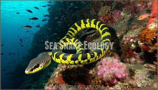 Snake Habitat in The Indian Ocean: Venomous Marine Reptiles Thriving