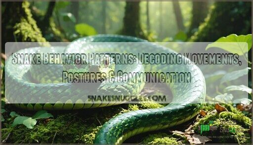 Snake Behavior Patterns: Decoding Movements, Postures & Communication