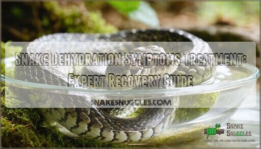 Snake Dehydration Symptoms Treatment: Expert Recovery Guide