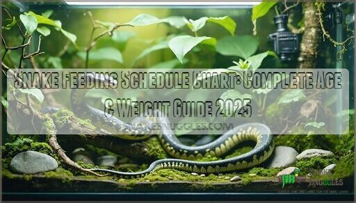 Snake Feeding Schedule Chart: Complete Age & Weight Guide 2025