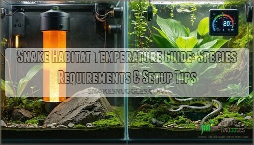 Snake Habitat Temperature Guide: Species Requirements & Setup Tips
