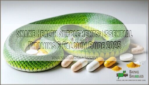 Snake Health Supplements: Essential Vitamins & Calcium Guide 2025