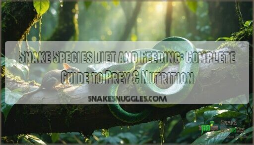 Snake Species Diet and Feeding: Complete Guide to Prey & Nutrition