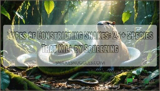 Types of Constricting Snakes: 25+ Species That Kill by Squeezing