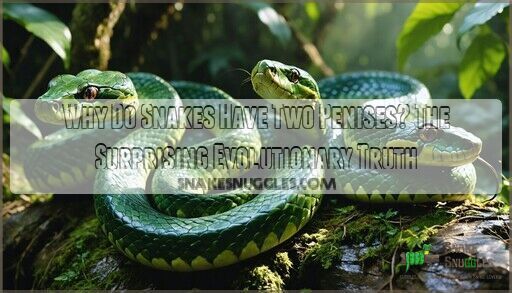 Why Do Snakes Have Two Penises? The Surprising Evolutionary Truth