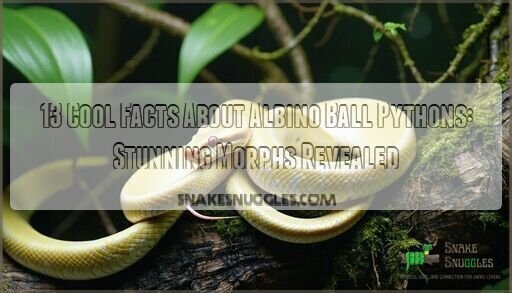 13 Cool Facts About Albino Ball Pythons: Stunning Morphs Revealed