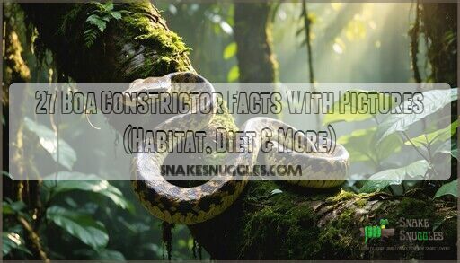 27 Boa Constrictor Facts With Pictures (Habitat, Diet & More)