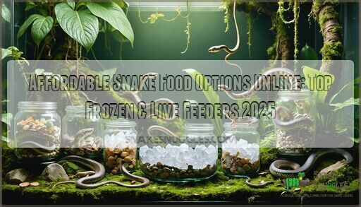 Affordable Snake Food Options Online: Top Frozen & Live Feeders 2025
