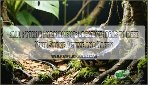 Ball Python Enrichment: Creative Ideas to Keep Your Snake Active and Happy