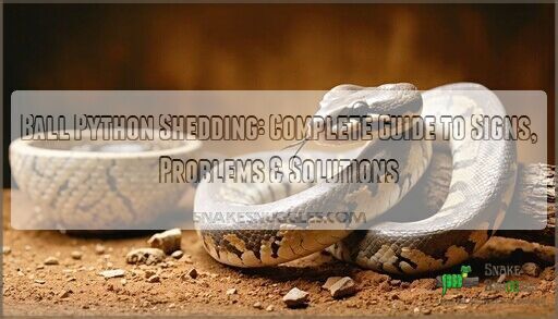 Ball Python Shedding: Complete Guide to Signs, Problems & Solutions
