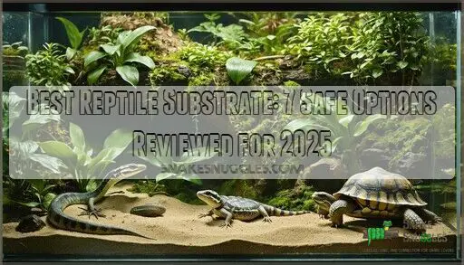 Best Reptile Substrate: 7 Safe Options Reviewed for 2025