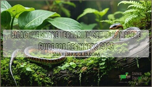Bioactive Snake Terrarium Setup: Complete Guide for Beginners 2025