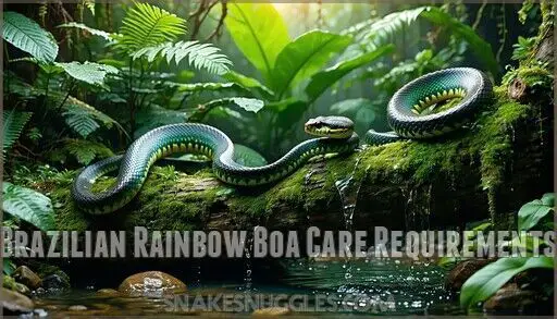 Brazilian Rainbow Boa Care Sheet: Complete Setup & Feeding Guide