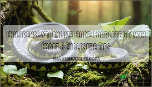 Childrens Python Size Guide: Complete Growth Chart & Enclosure Tips