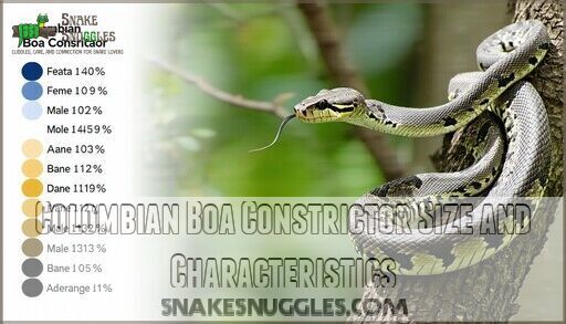 Boa Constrictor Size Comparison Chart: Growth Stages & Subspecies