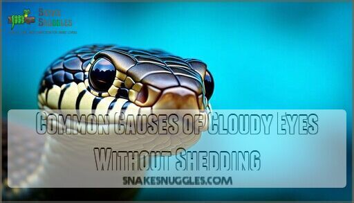 Snake Eye Cloudy Not Shedding: 5 Causes + Quick Solutions