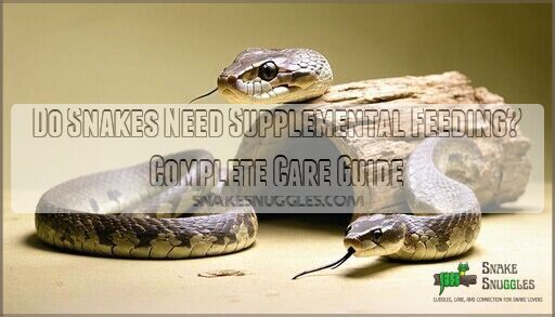 Do Snakes Need Supplemental Feeding? Complete Care Guide