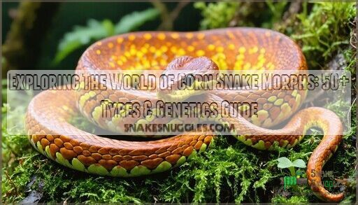 Exploring The World of Corn Snake Morphs: 50+ Types & Genetics Guide