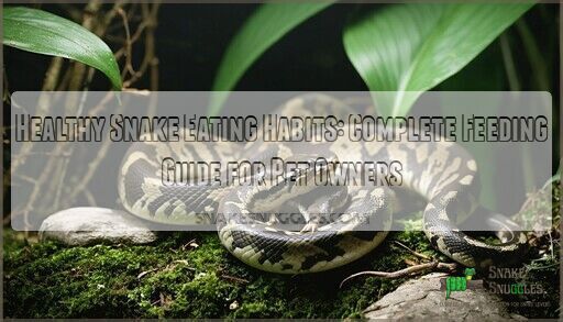 Healthy Snake Eating Habits: Complete Feeding Guide for Pet Owners